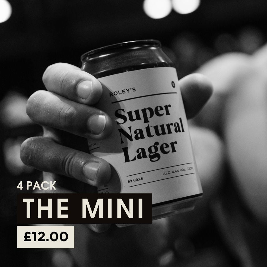 Super Natural Lager | Low Calorie, Zero sugar, 4.4%ABV Decadent lager ...